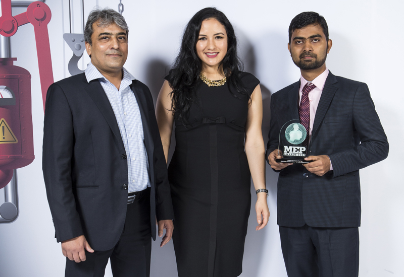 Mep Awards 2017 Aoidin Curran Roy Wicks Win Project Manager Award